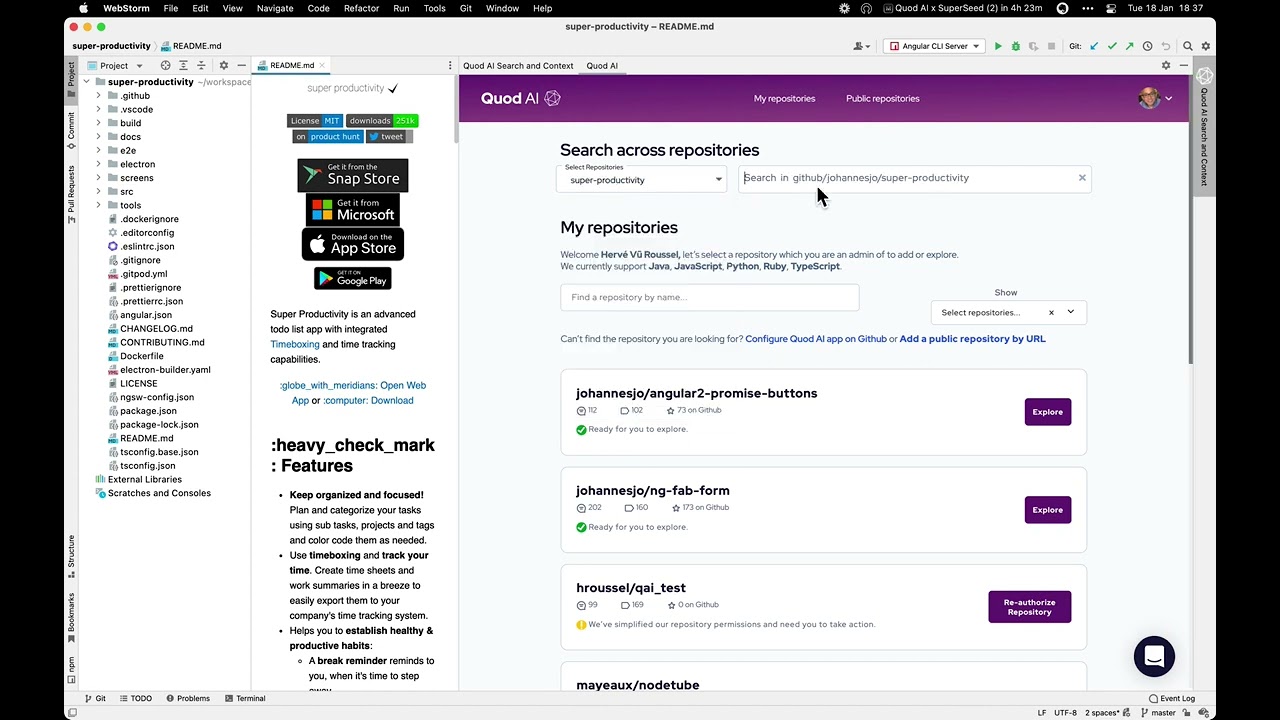 Quod AI Code Search & Context - IntelliJ IDEs Plugin | Marketplace