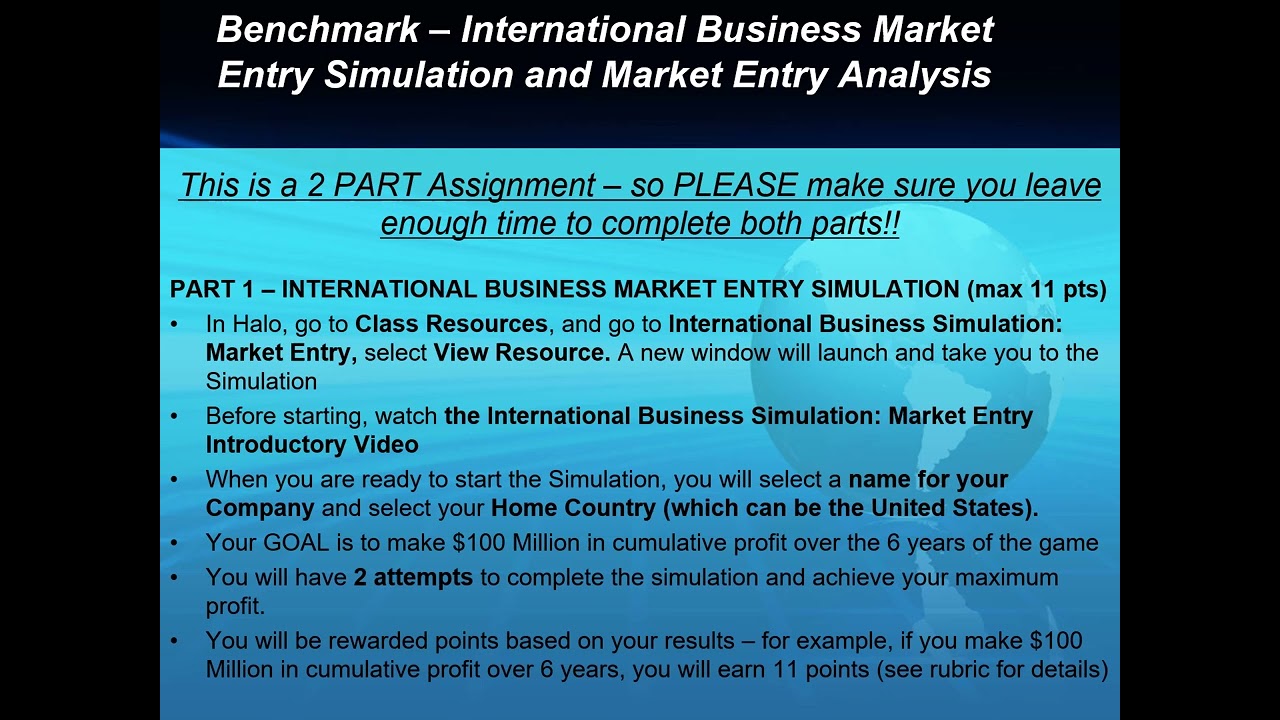 Topic 8 Assignment Instructions