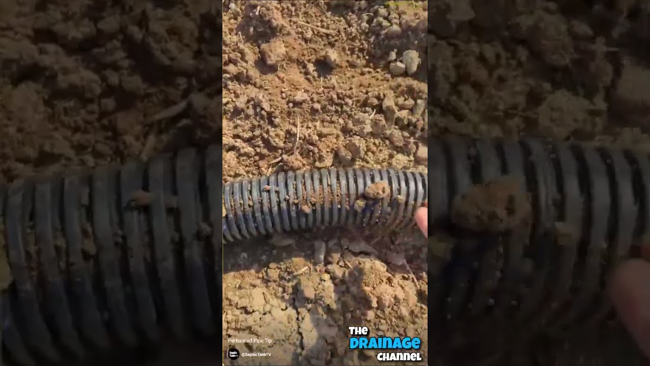 Perforated Land Drainage Tip