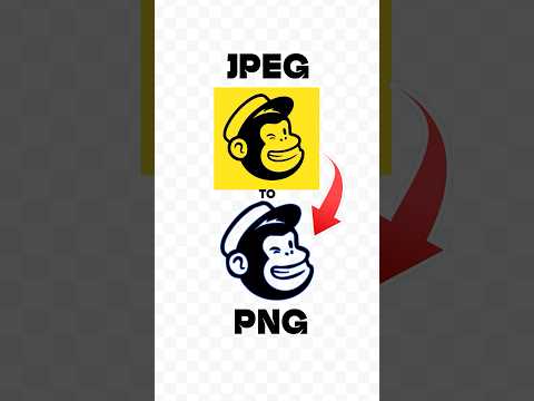 How to Convert JPEG to PNG in Photoshop 🔥