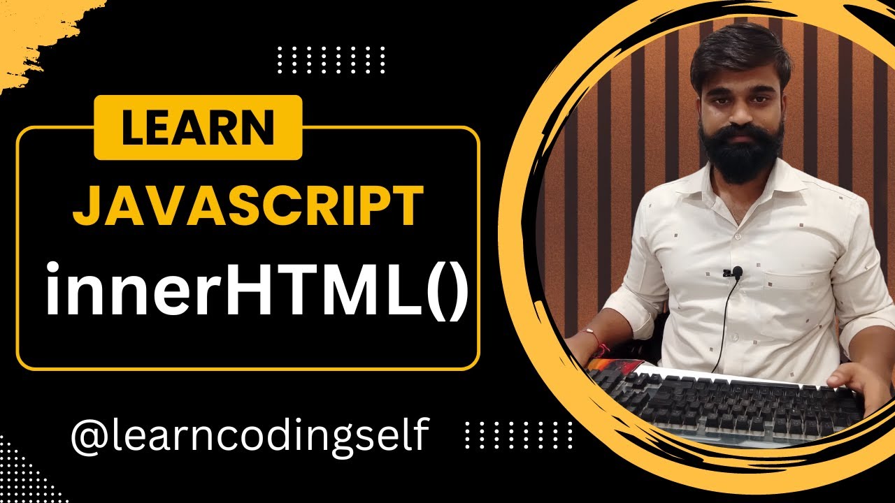 innerHTML in #javascript in Hindi