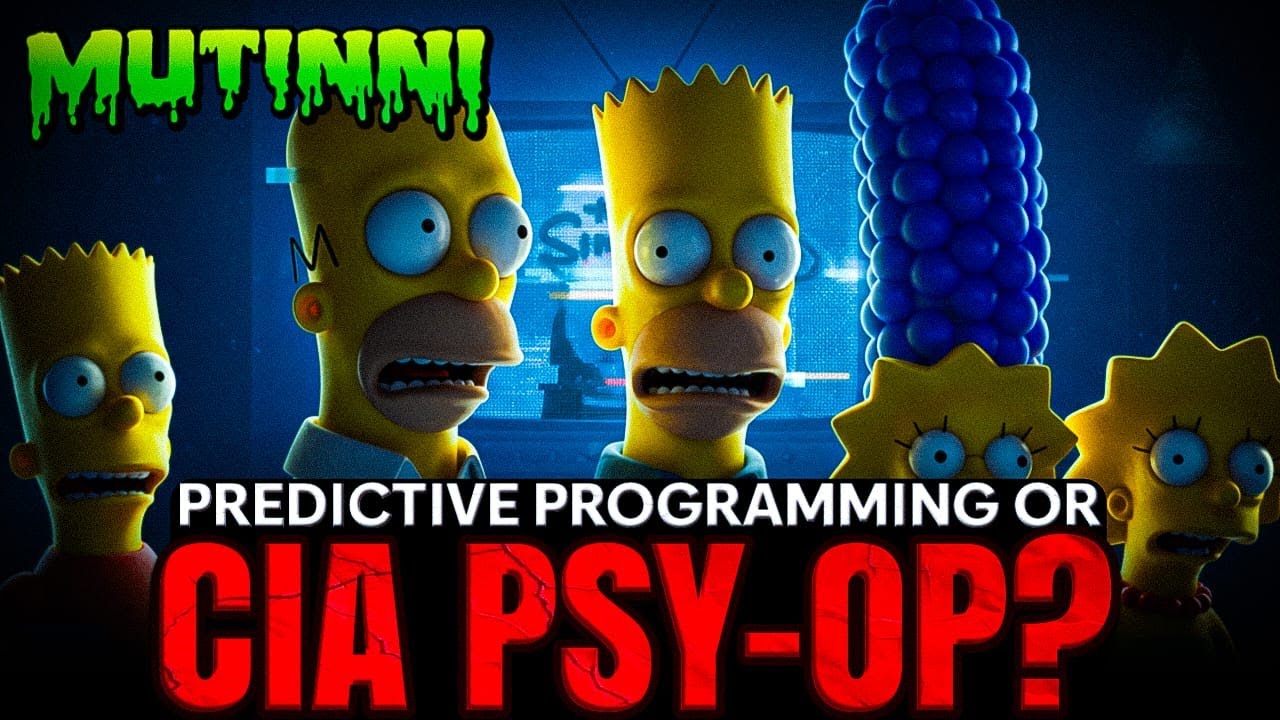 The Simpsons PSYOP: Predictive Programming Behind a Scripted Reality