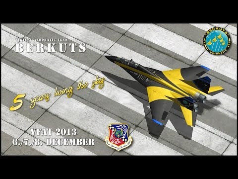 VAT "Berkuts" - Mig-29UB Rear camera @ VFAT'13