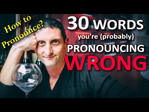 30 Words You're (probably) Mispronouncing? | Difficult Pronunciation | Pronounce Things Wrong!