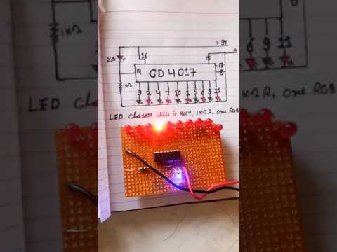 led chaser ic 4017