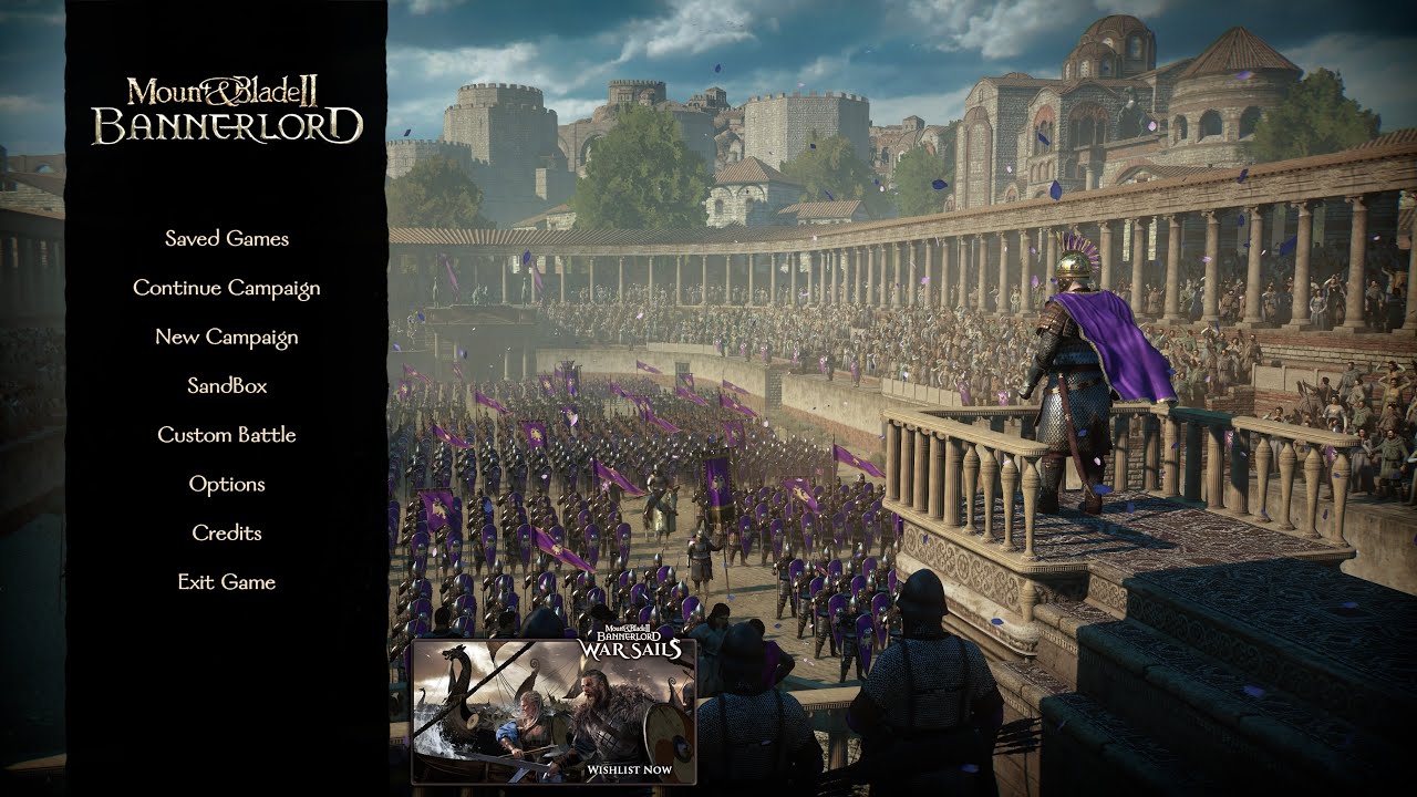 Mount & Blade II: Bannerlord | Main Menu work | All factions