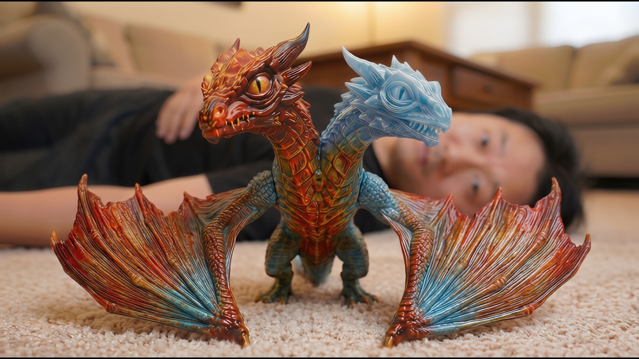 I Got a Real Pet 2-Headed Dragon