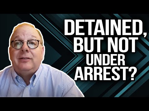 Can A Police Officer Detain You Without Arresting You?