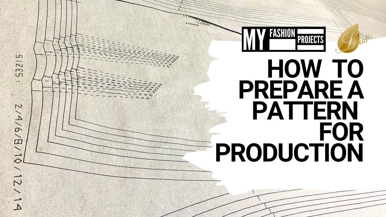 Pattern Making | Grading - make pattern ready for production | send to grader for different sizes