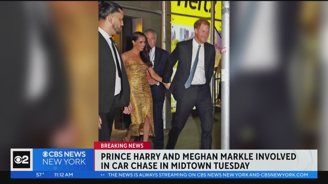 Prince Harry and Wife Involved in 2-Hour 'Near Catastrophic' Paparazzi ...