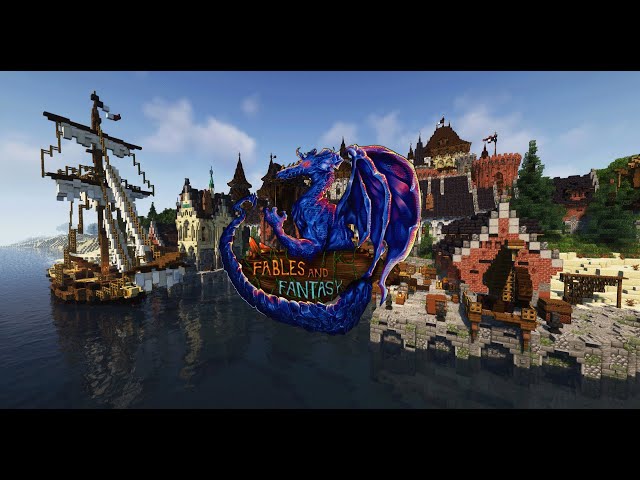 Luminion - High Elven City - Fables and Fantasy RP Minecraft Map