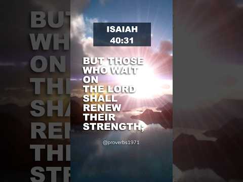 Isaiah 40:31 #bibleverse #isaiah #godislove #godisgood #prayer #jesus #christian #motivation