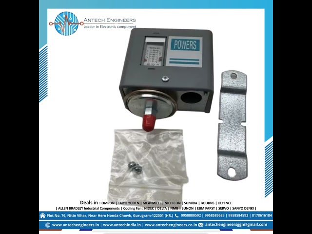 Pressure Switch - Siemens QBM81 Differential Pressure Switch ...