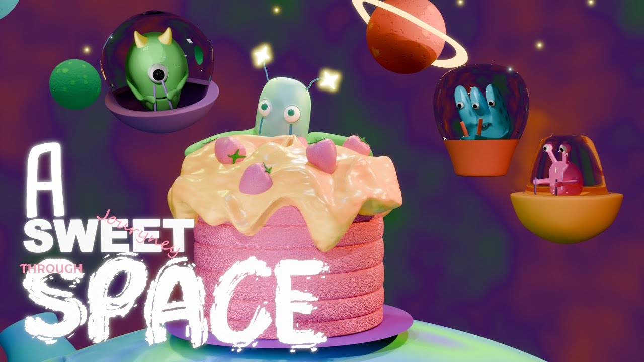 A Sweet Journey Through Space - Animated Storybook - Written by Sidney Kristian Pleiser