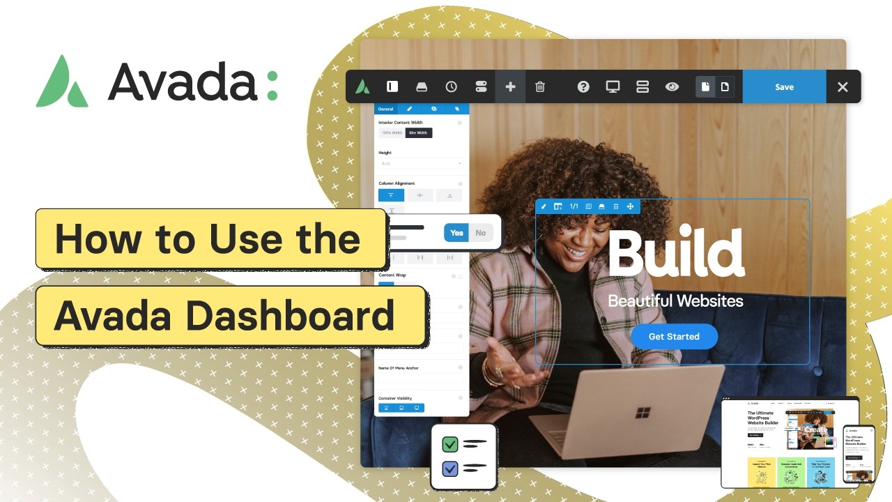 How to Use the Avada Dashboard