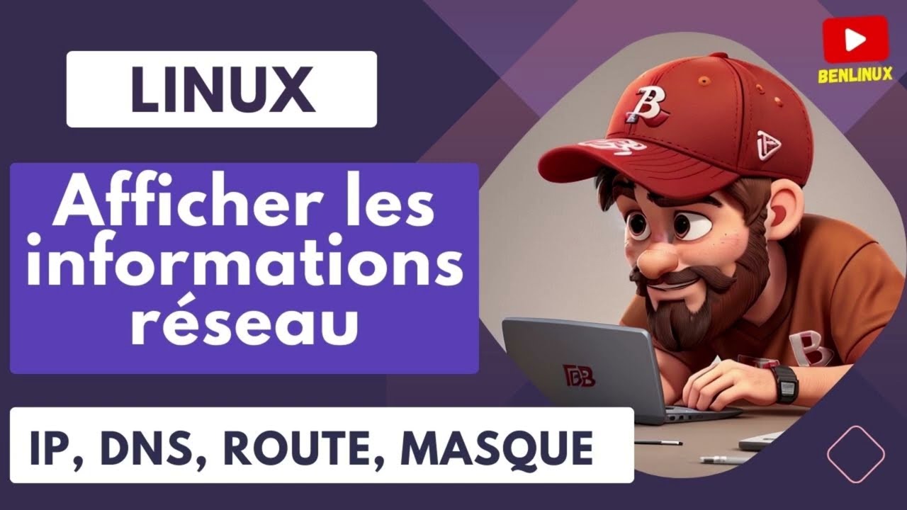 Linux: Pour afficher les informations réseau de votre machine en ligne de commande.