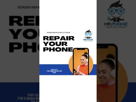 Get your phone repaired at Mr. Phone US 71st & Mingo Tulsa