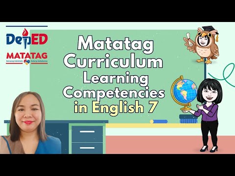 DEPED MATATAG CURRICULUM LEARNING COMPETENCIES IN ENGLISH 7