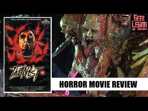 THE NEST ( 1987 Robert Lansing ) Killer Cockroach Creature Feature Horror Movie Review