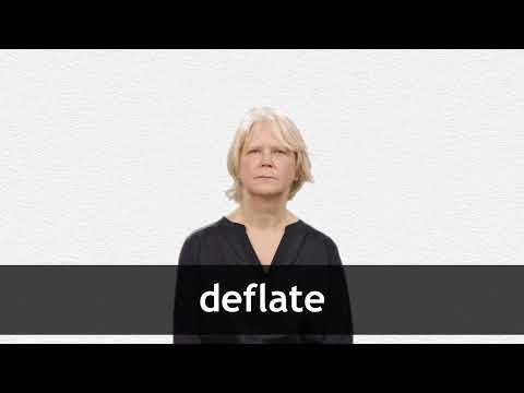 DEFLATE definition and meaning | Collins English Dictionary