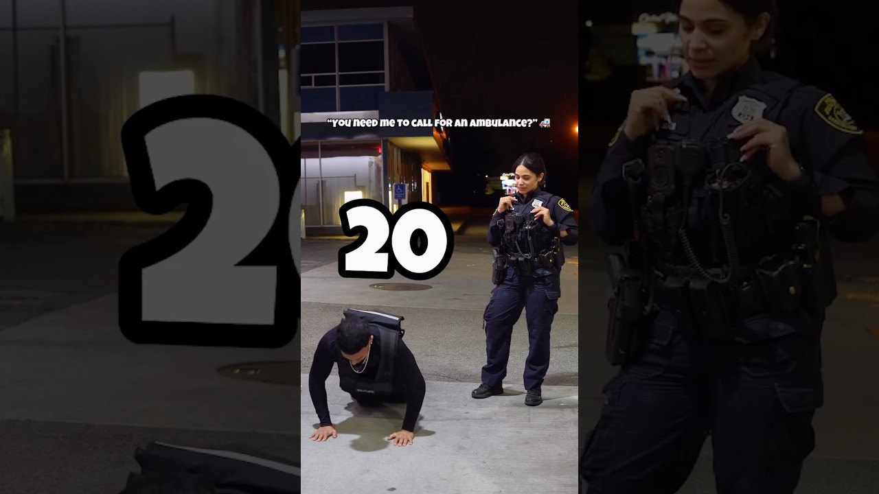 He Thought Challenging A Female Cop Would Be Easy 😂