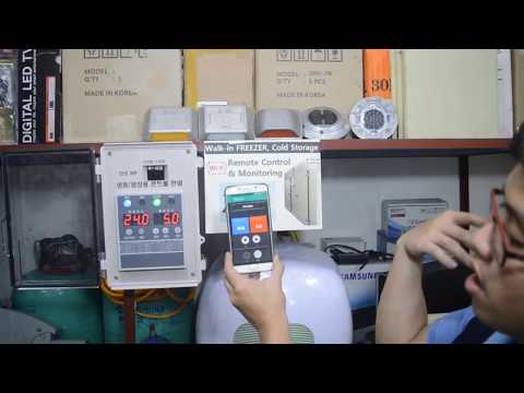 Walk-in Freezer setup for Remote control & monitoring.