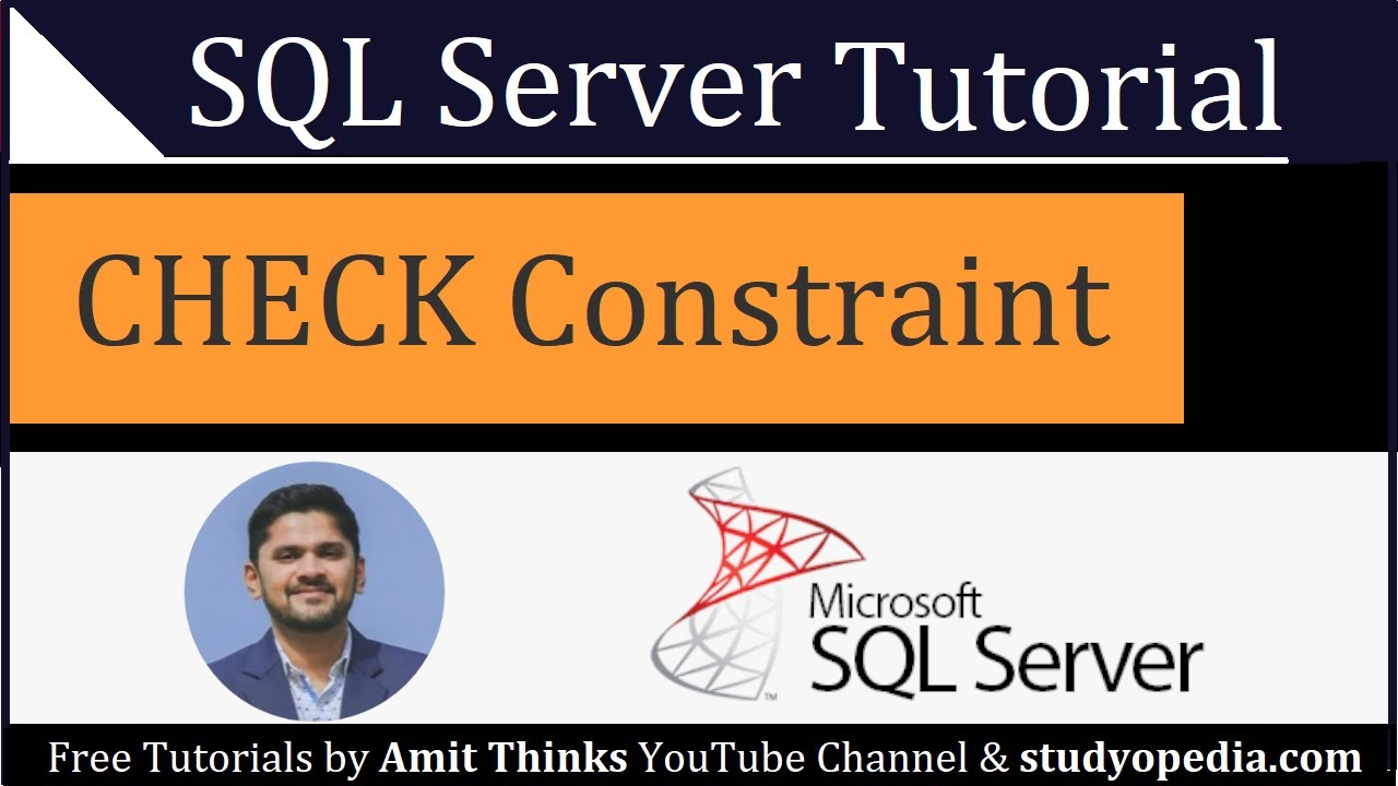 SQL CHECK Constraint | SQL Server Tutorial for Beginners