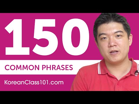150 Most Common Phrases in Korean