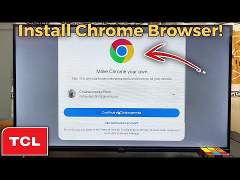 TCL Smart TV: How to Download & Install Google Chrome Browser