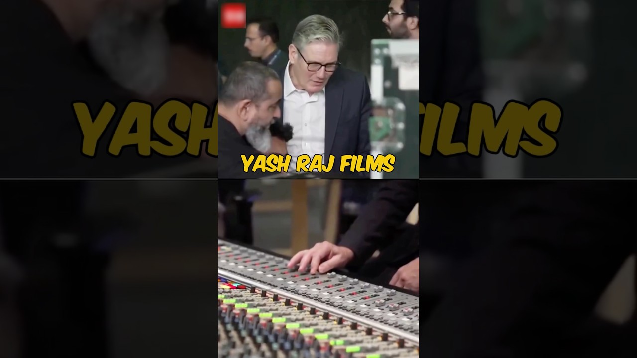 UK Prime Minister at Yash Raj Films Studio #ukprimeminister #yrf