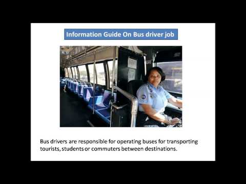 Bus driver job description
