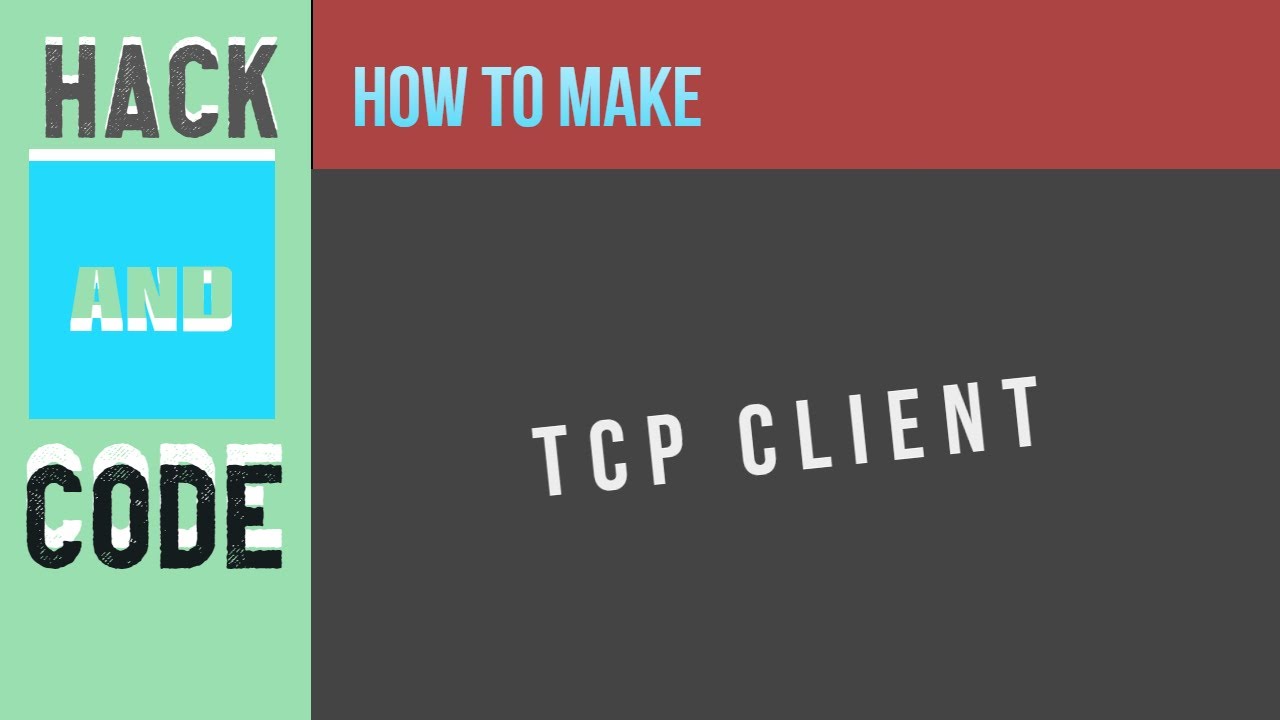 How to make a TCP Client in python | Easiest way possible