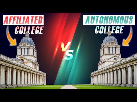 Difference between Affiliated College and Autonomous College || Lokaghnani