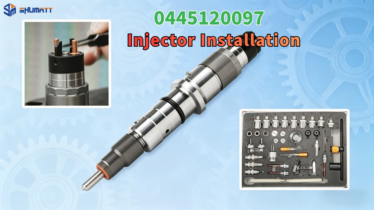 【7-6】Correct Installation Method for 0445120097 Injector