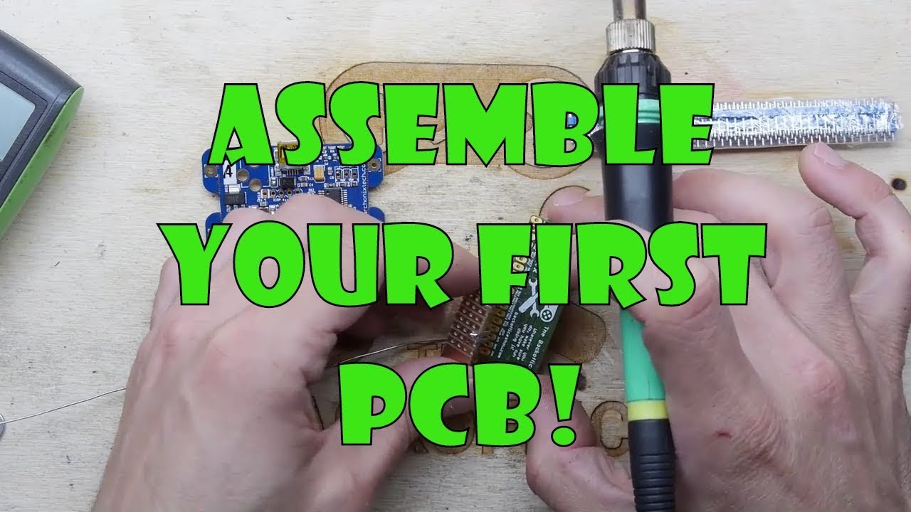 Learn electronics Assembling your first prototype PCB