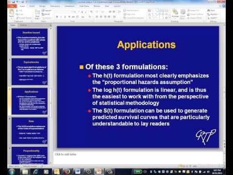 survival analysis: Cox model basics and parameter interpretation