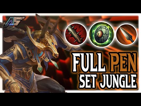 Set Goes HUGE With FULL PENETRATION - SMITE Set Jungle Conquest Gameplay