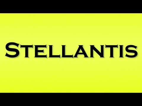 Pronunciation of Stellantis