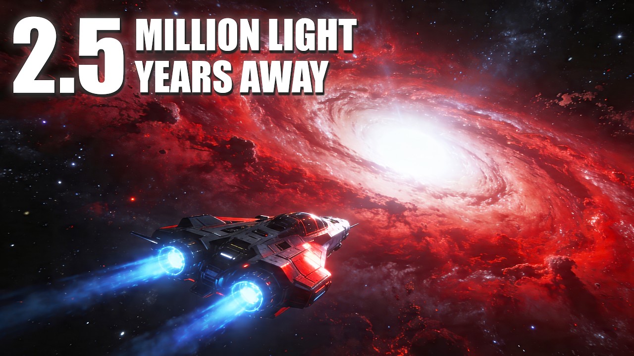 The Terrifying Distance to Andromeda