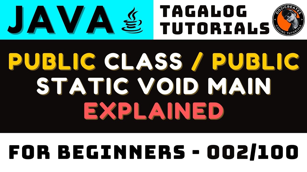Java Boilerplate Code Explained (How Every Java Program Starts)
