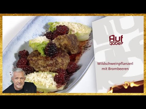Alexander Herrmann - Wildschweinpflanzerl mit Brombeeren