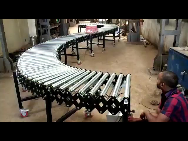 Roller Conveyor - Collapsible Powered Roller Conveyor Manufacturer from ...