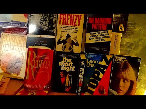 Alfred Hitchcock Rebecca, Marnie, Frenzy, Pyscho, Topaz, Frenzy The Novels That Were Made Into Films