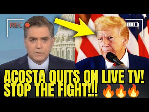 CNN Anchor QUITS ON LIVE TV over Network OBEYING Trump