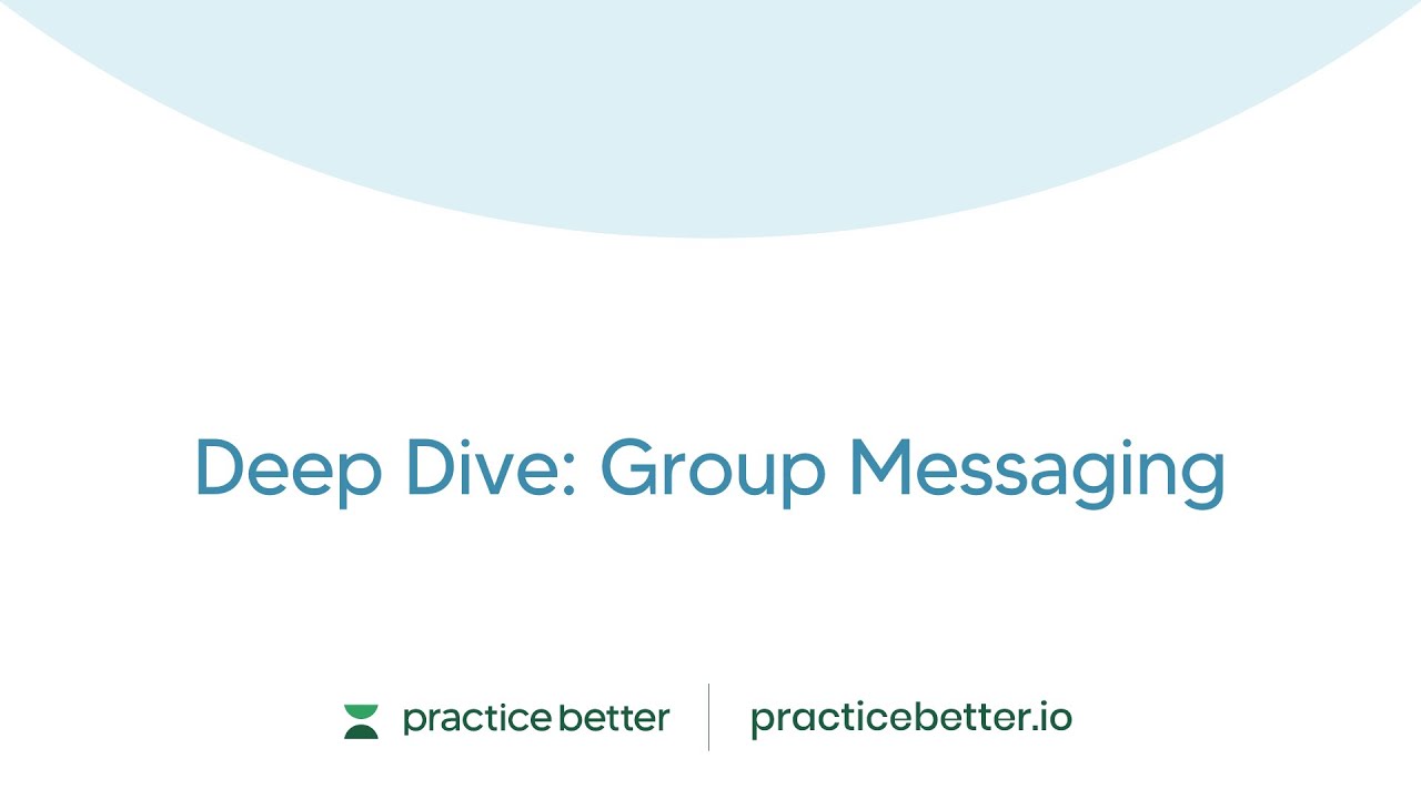 Deep Dive: Group Messaging
