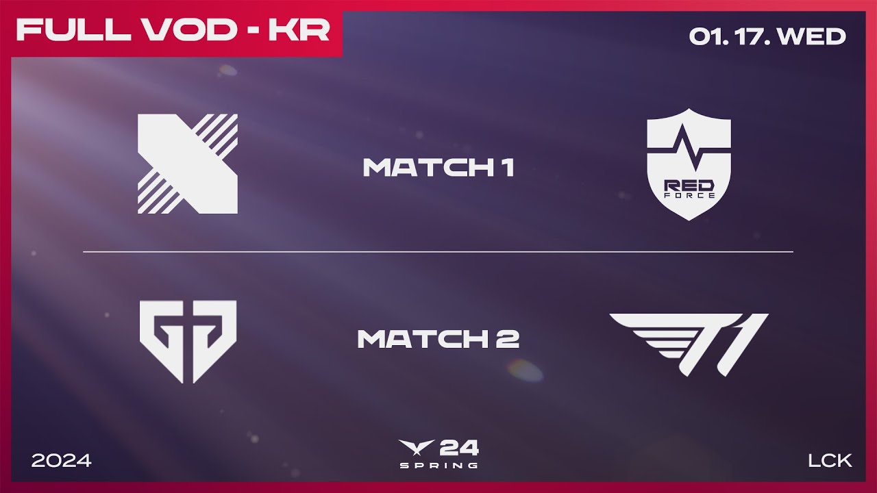 [電競] 2024 LCK Spring W1D1 !樂透 - 看板LoL - PTT網頁版