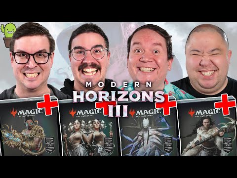 UPGRADED Modern Horizons Commander Precon Gameplay | Disa VS Satya VS Ulalek VS Omo