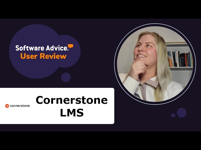 Cornerstone LMS Software Reviews, Demo & Pricing - 2025