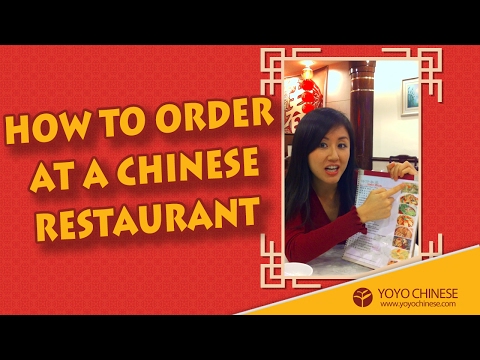 How to Order at a Chinese Restaurant