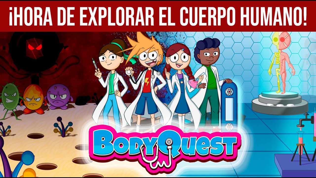 BodyQuest - Nintendo Switch. ¡Explorando el cuerpo humano en este divertido juego educativo!